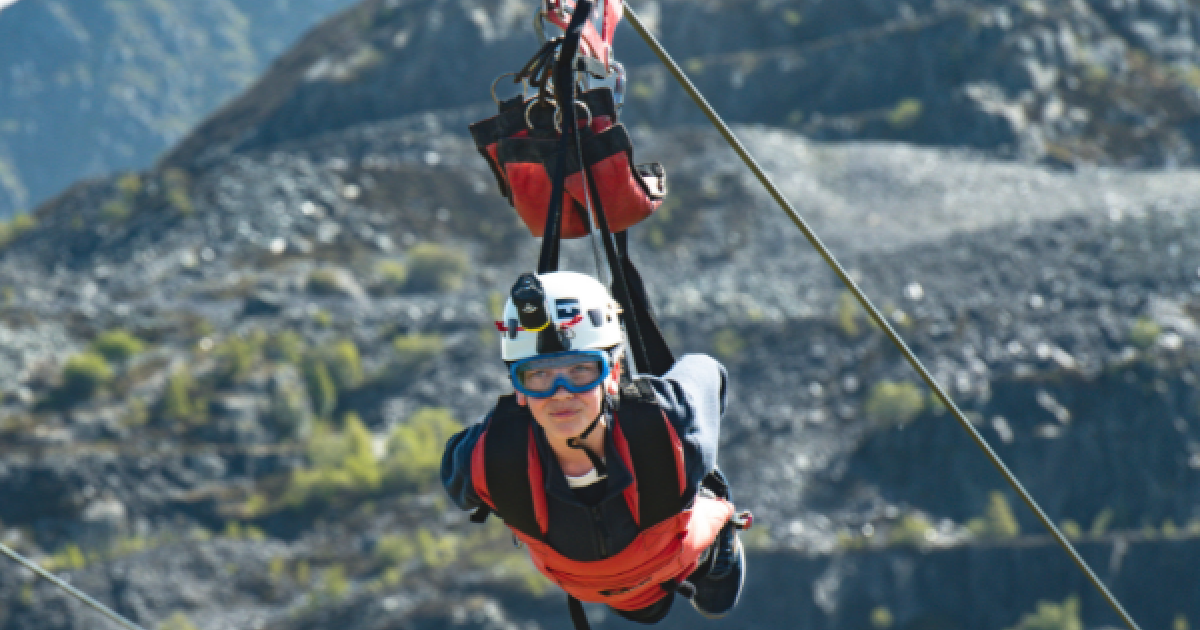 Velocity Zipwire Challenge | Target Ovarian Cancer